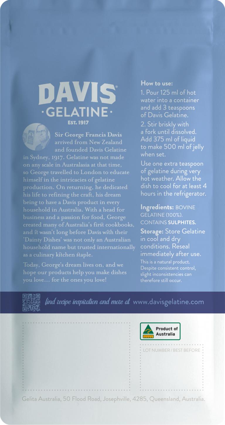 Davis Gelatine GRANULATED - Davis Gelatine