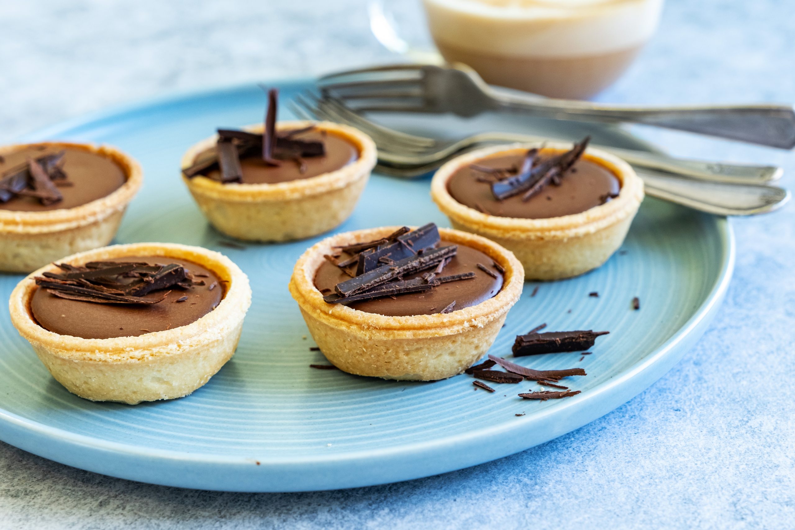 Vegan Chocolate Tartlets - Davis Gelatine